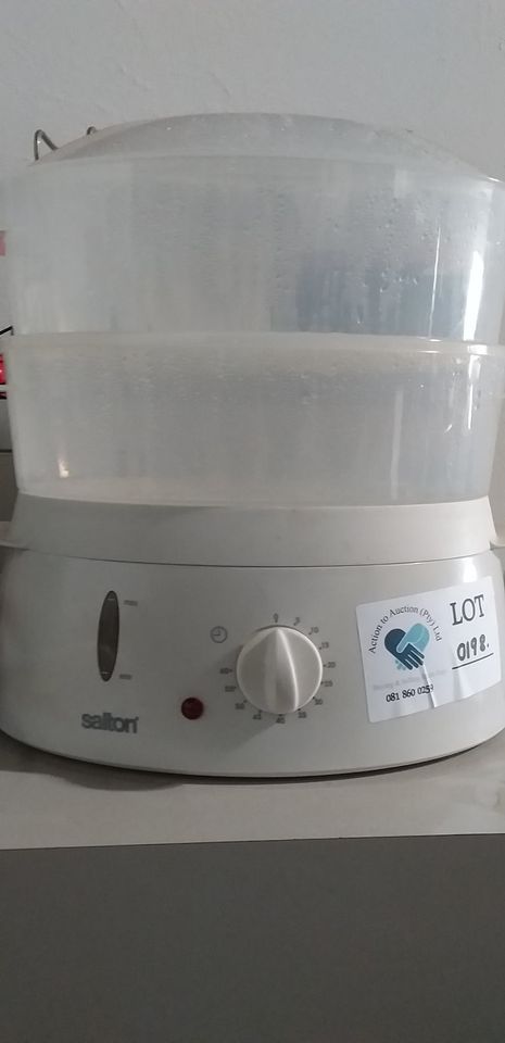 Salton Food Steamer 2 Tier - Action 2 Auction